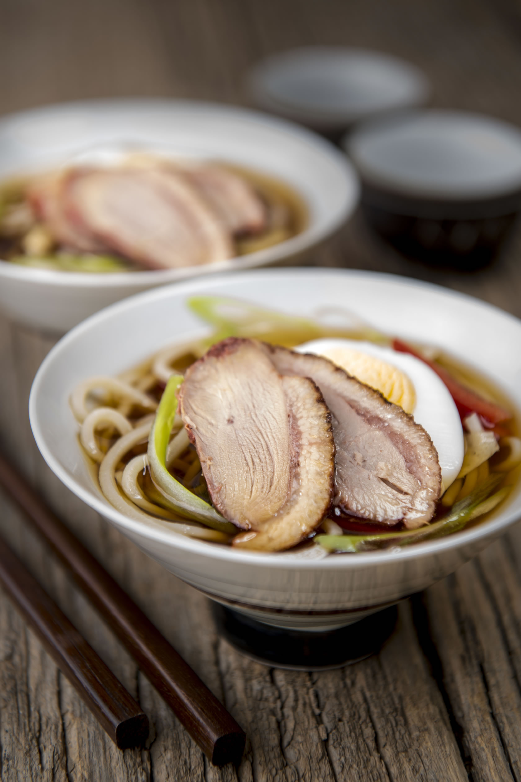 Duck & Ramen Sanbai-zu (three flavour dressing) - Hakubaku - The ...